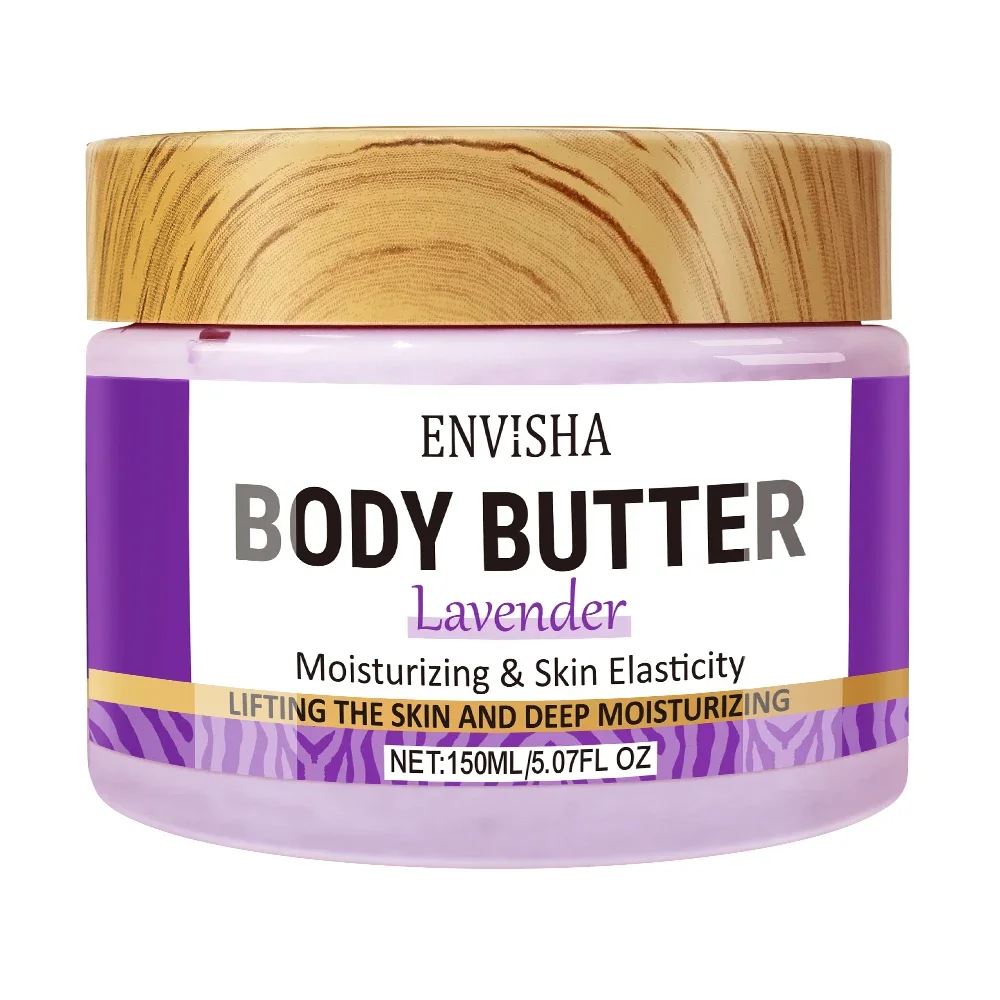 JIN Loción de mantequilla para el cuerpo y el rostro con vainilla para ...