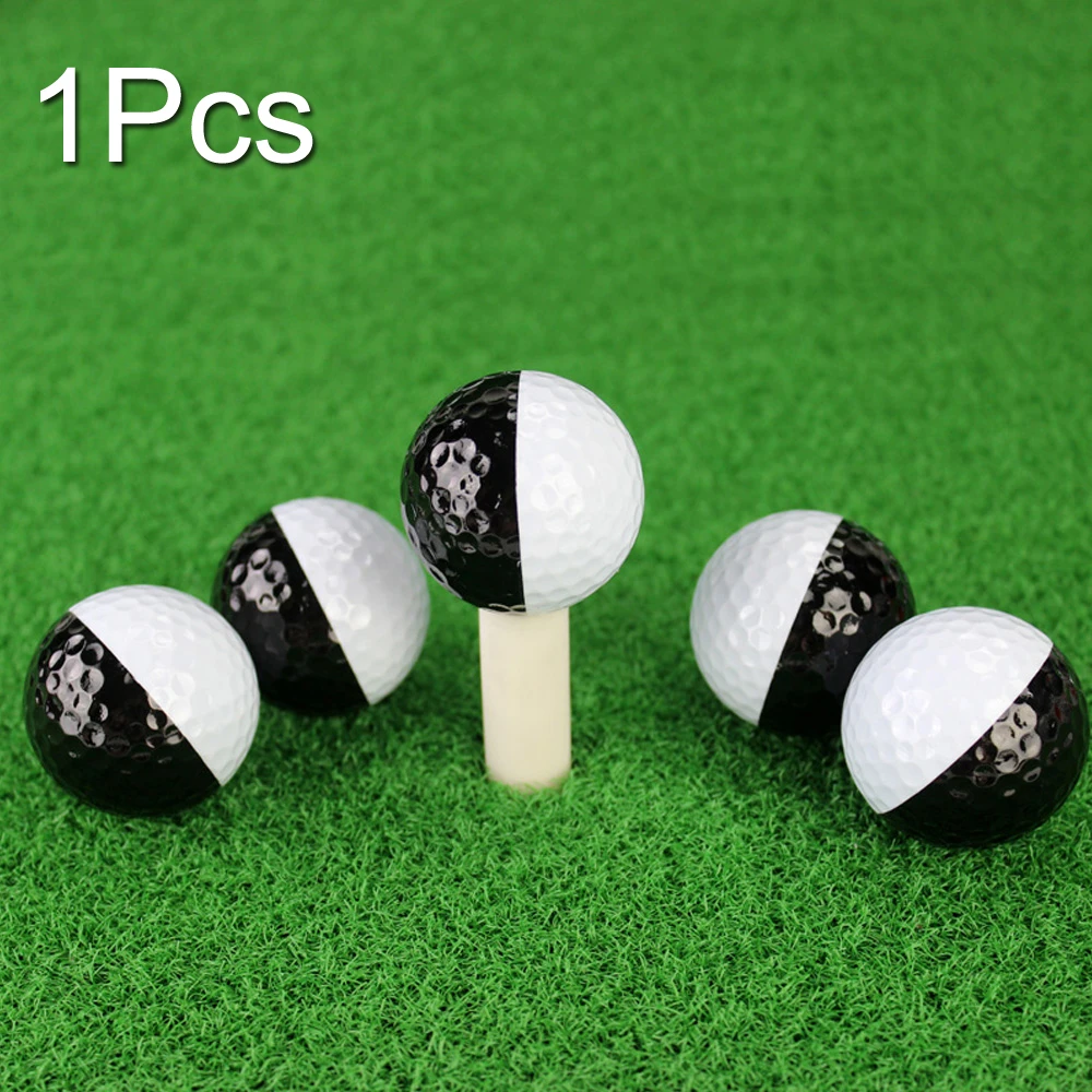 1Pcs-Rubber-Golf-Balls-Two-Layers-High-Grade-Outdoor-Sport-Golf-Game ...
