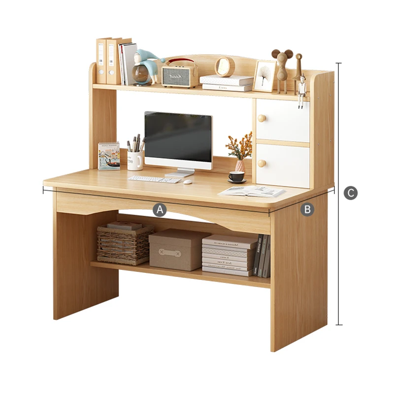 Study Standing Gaming Table Computer Desk Organizer Storage Computer ...