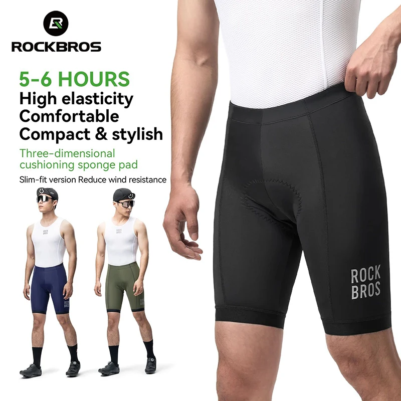 ROCKBROS Professional Cycling Shorts Men Summer Breathable Shock ...