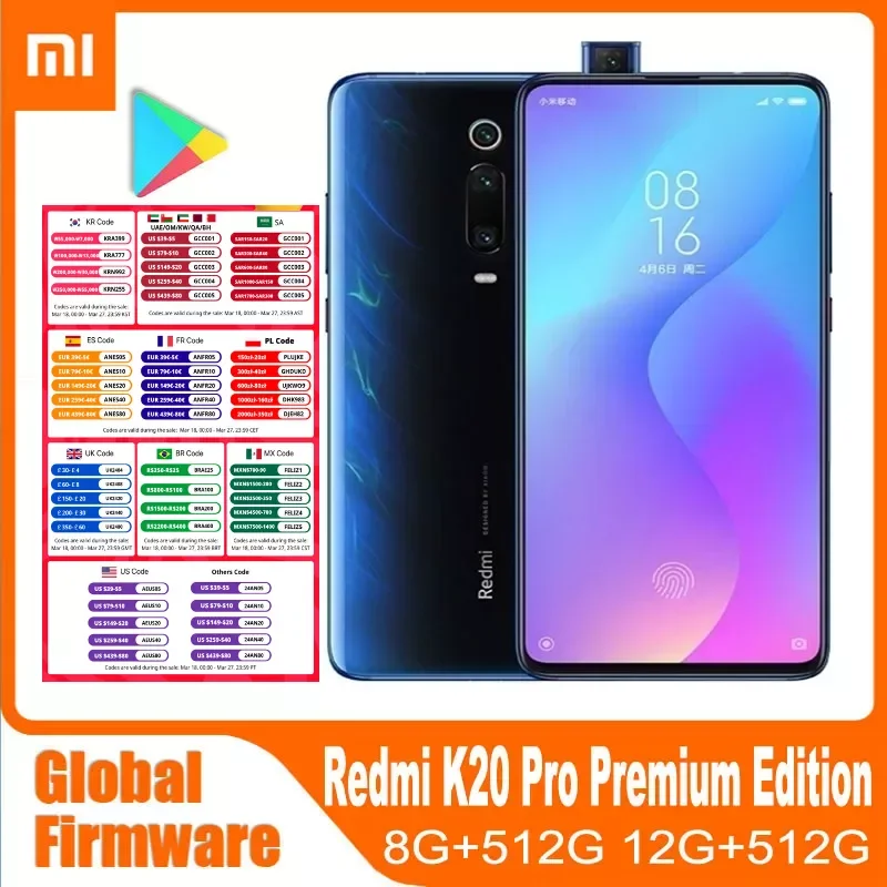 Xiaomi redmi K20 Pro Premium Edition 9T pro Global version smartphone ...