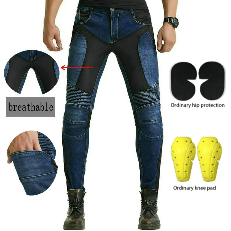 Loong-Biker-114-5-Summer-Riding-Motorcycle-Pants-Mesh-Breathable-Jeans ...