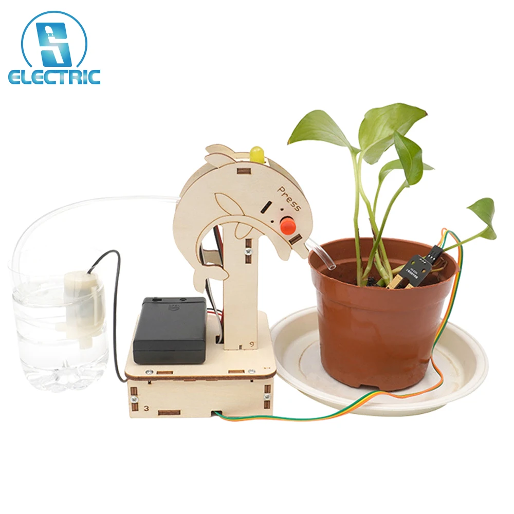 Intelligent-Automatic-Flower-Watering-System-Science-Experiment-DIY ...