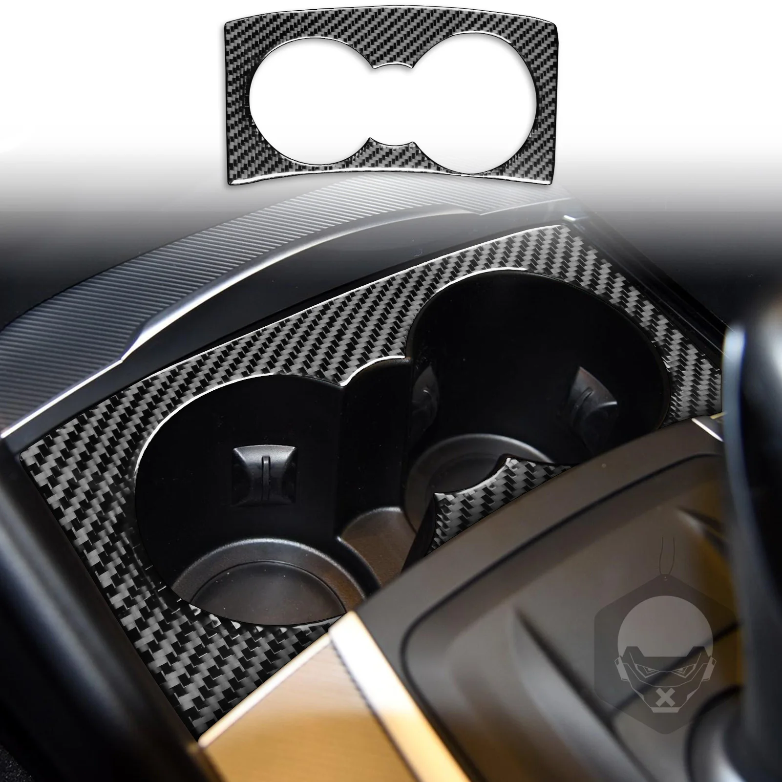 Cup-Holder-Decoration-Cover-Trim-Sticker-for-Alfa-Romeo-Giulia-2017 ...