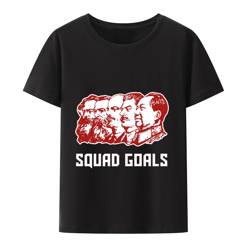 Socialist-leader-Hero-Men-T-Shirt-Classic-Printed-Retro-Loose-T-Shirts ...