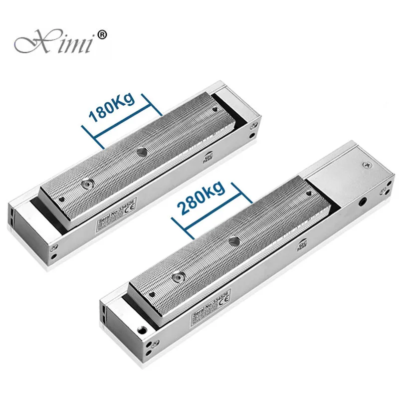 DC12V/24V 180/280/350KG Electronic Lock Electric Magnetic Door Lock 350 ...