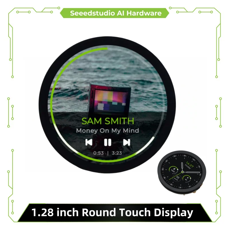 ESP32 S3 C3 Round Display for XIAO- 1.28 inch round touch screen, 240× ...