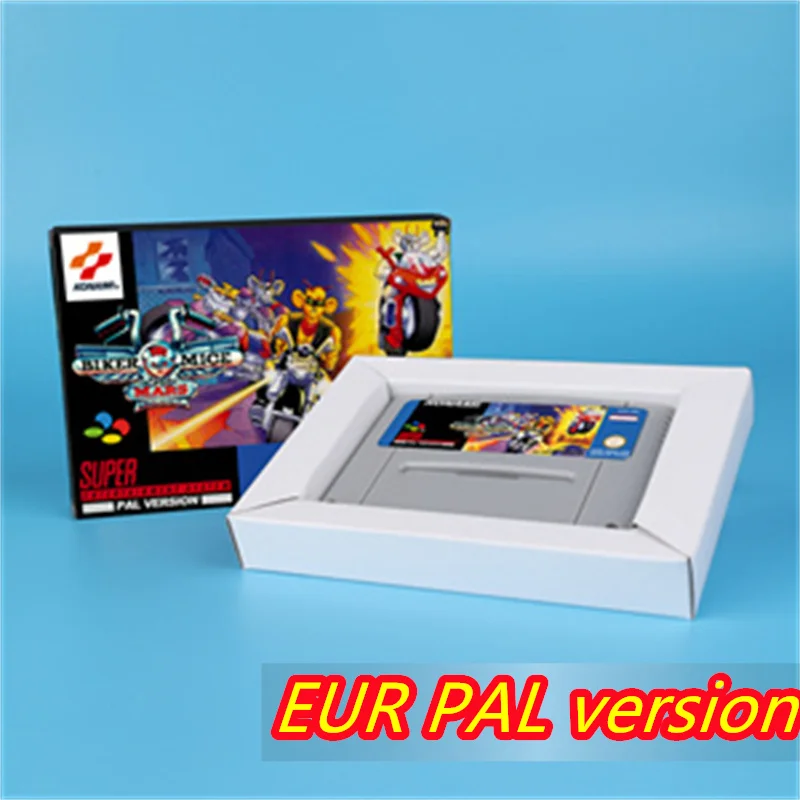 for Biker Mice from Mars 16bit game card for EUR PAL version SNES video ...