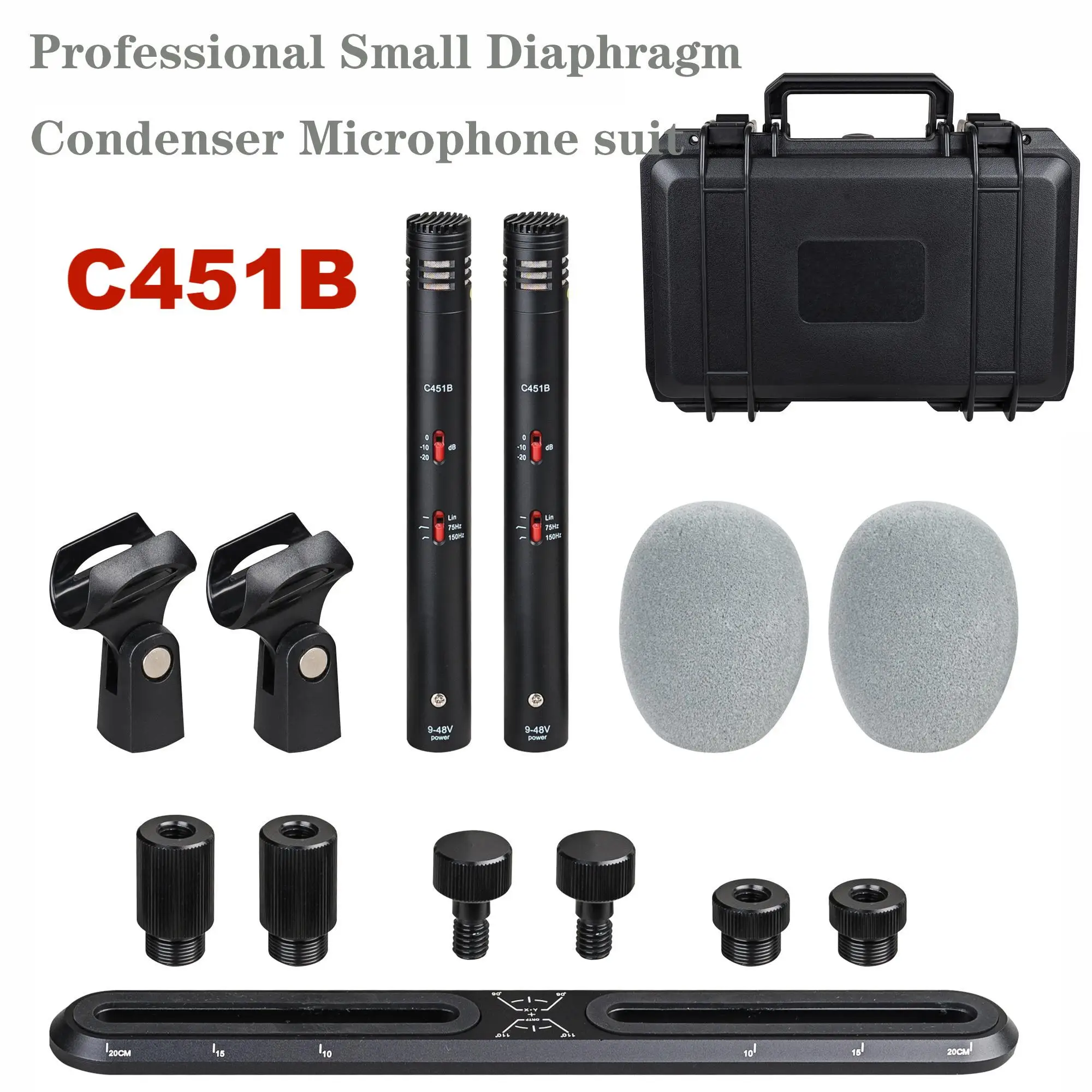 C451B-Professional-Small-Diaphragm-Condenser-Microphone-Portable-Pencil ...