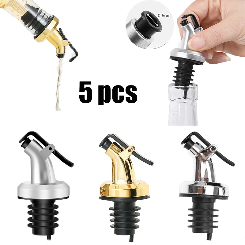 1-3-5-Pcs-Olive-Oil-Drip-Wine-Pourers-Liquor-Dispenser-Leak-proof ...