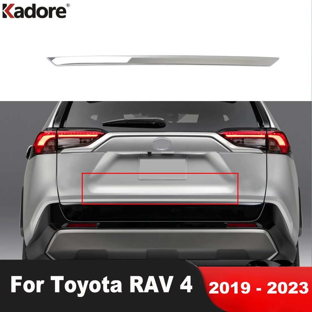 Rear Trunk Lid Cover Trim For Toyota Rav4 Rav 4 2019 2020 2021 2022 ...