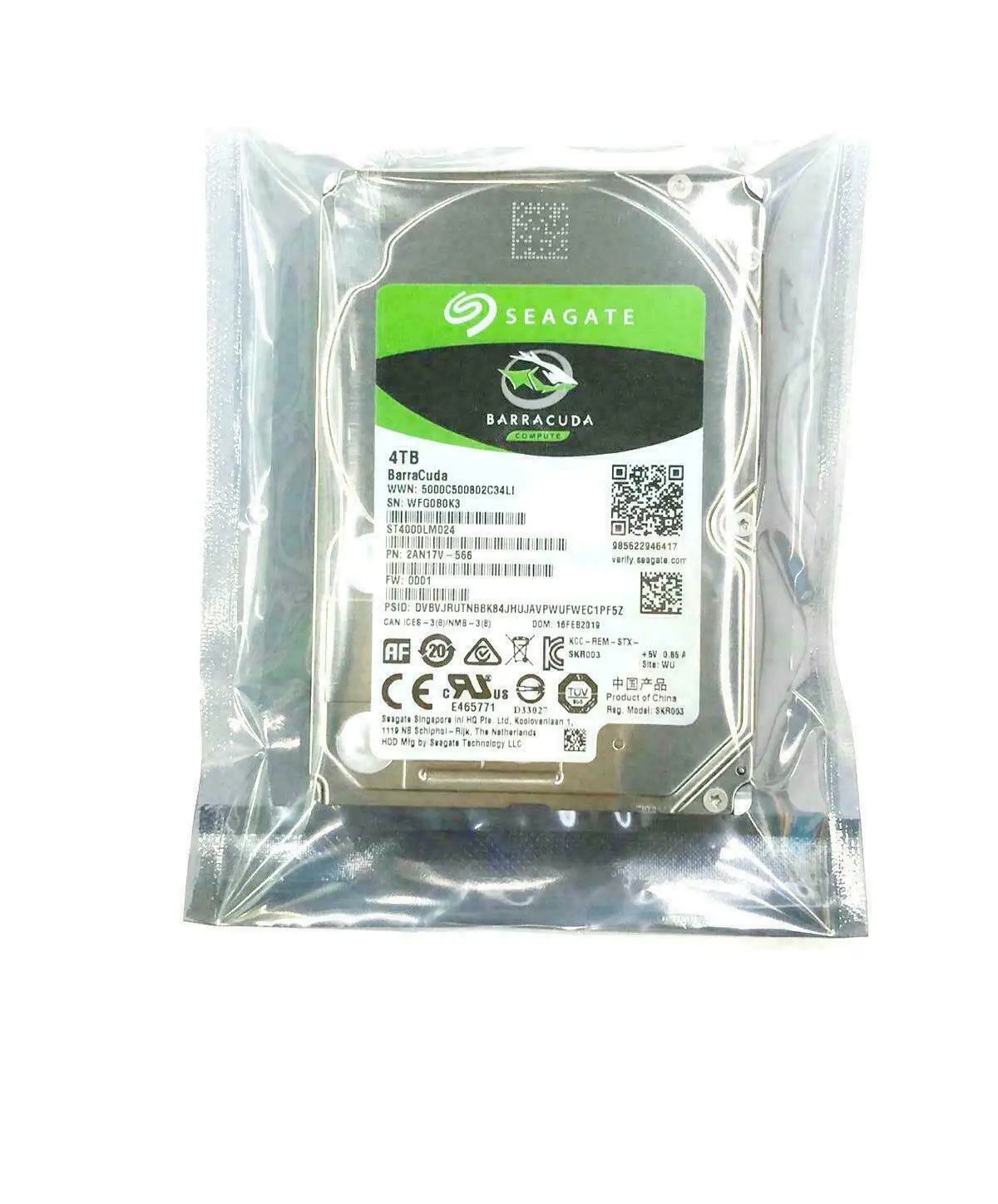 FOR Seagate Barracuda ST4000LM024 4TB 2.5" SATA Internal Hard Drive 15mm HDD NEW| | - AliExpress