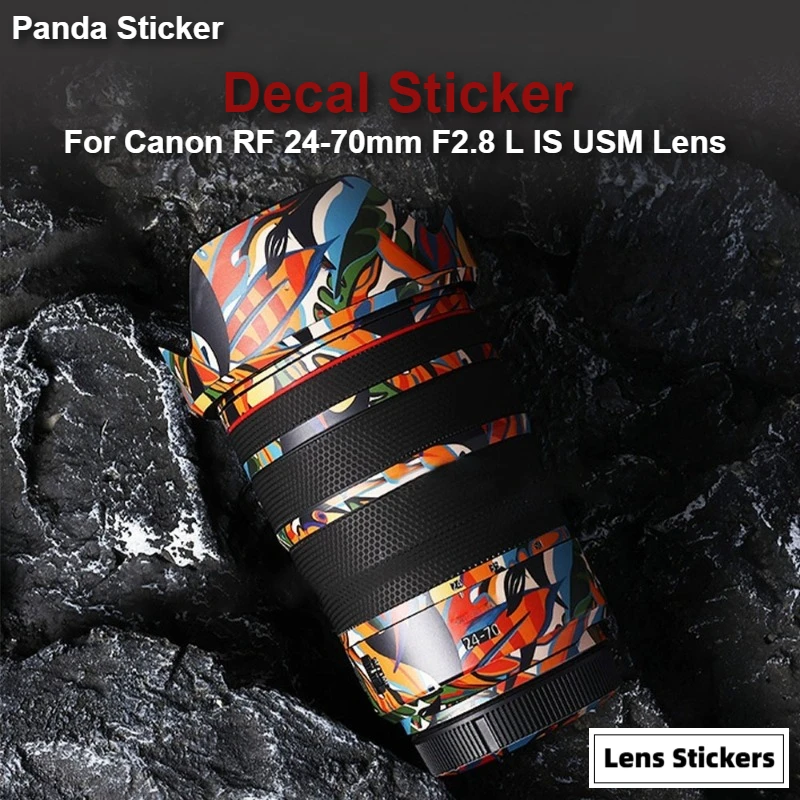 For Canon RF 24-70mm F2.8 L IS USM Lens Sticker Protective Skin Decal ...