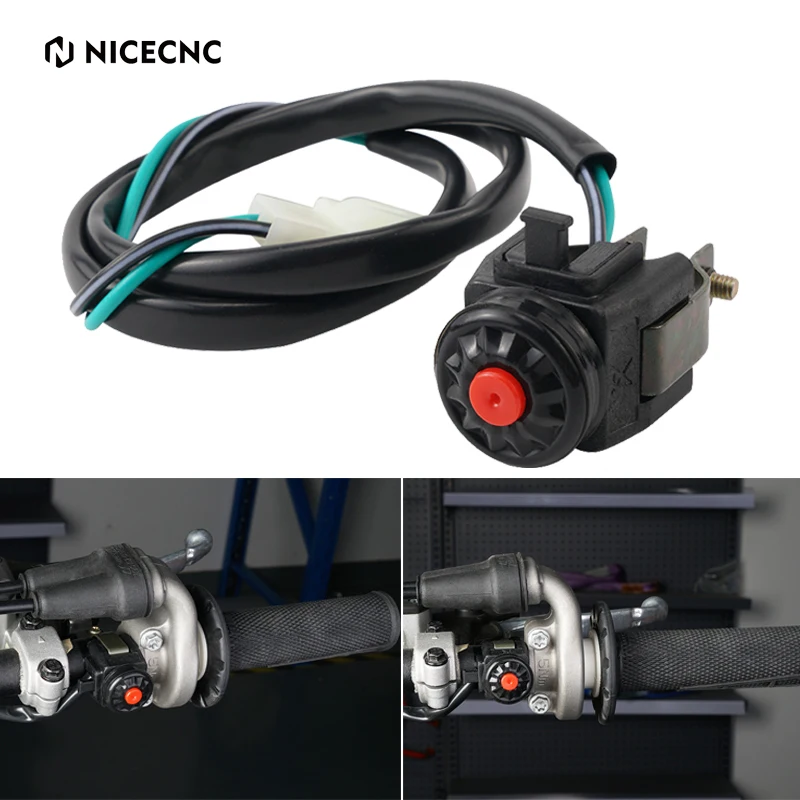 Motorcycle 22mm Handlebar Ignition Kill Switch Button Horn Start For ...