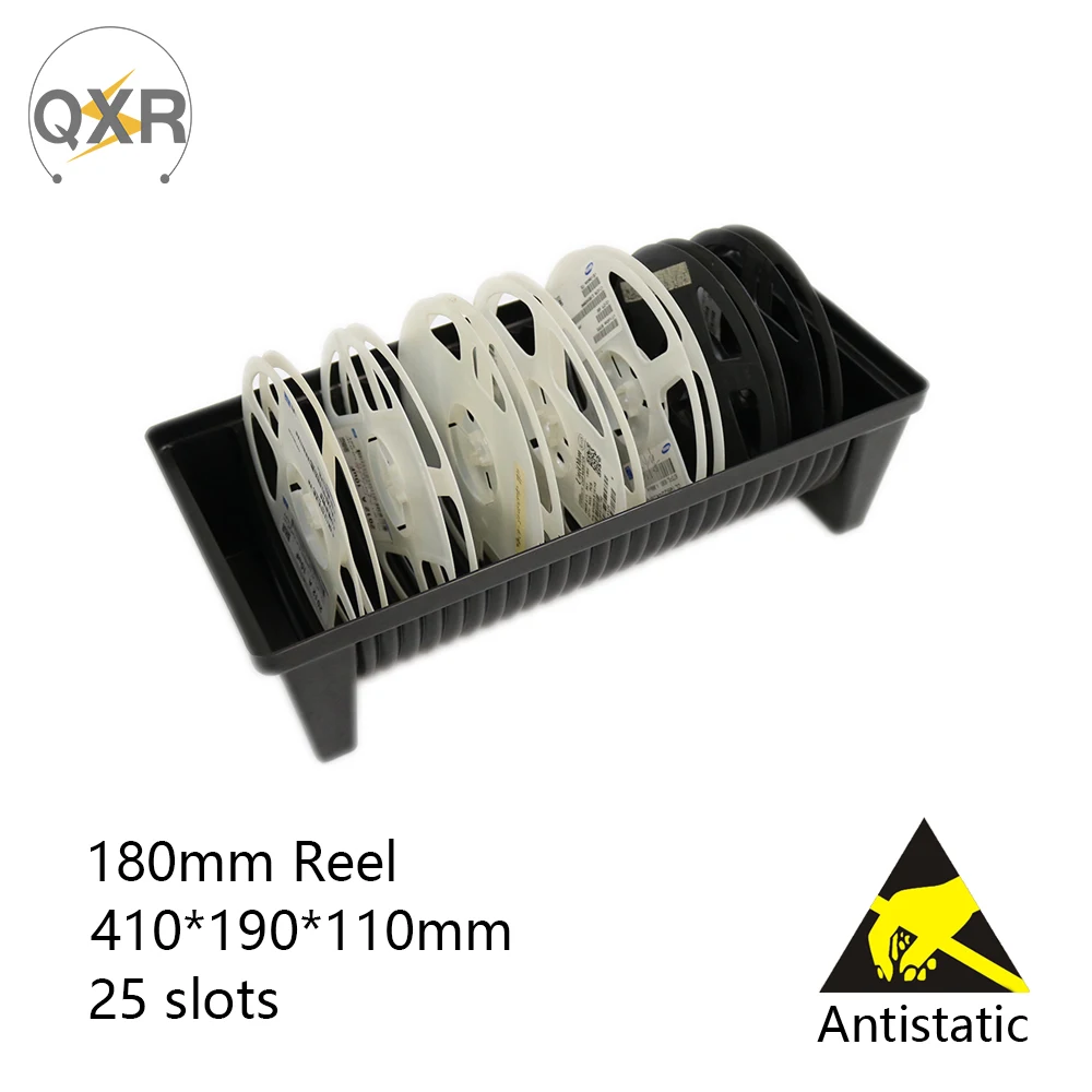 Q RT1 esd smd smt reel armazenamento rack bandeja para disco de 180mm ...