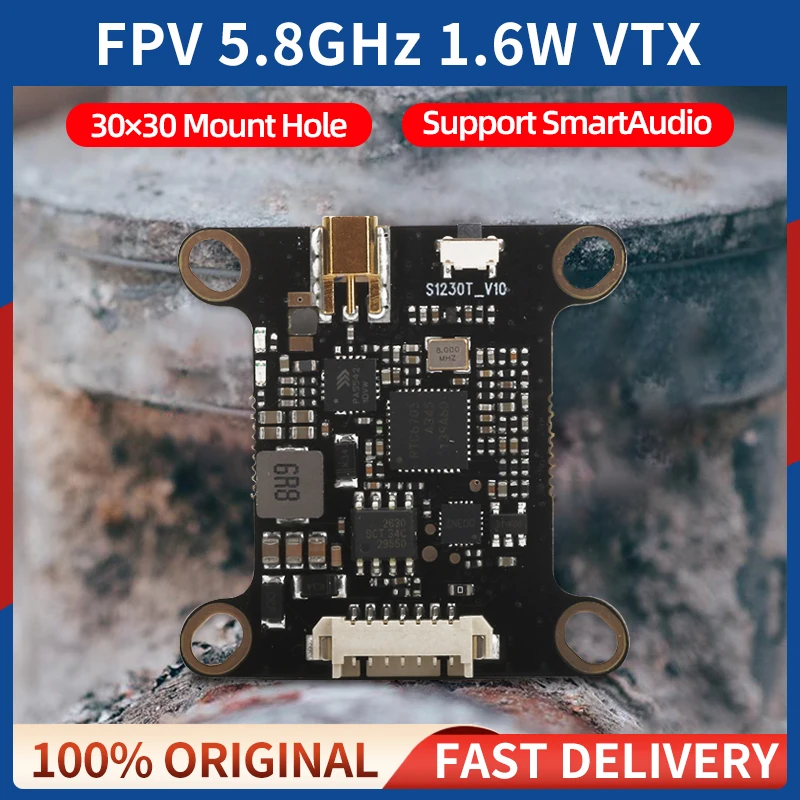 NEW-5-8GHz-1-6W-FPV-VTX-Wireless-Image-Video-Transmitter-5-8G-48CH-200 ...