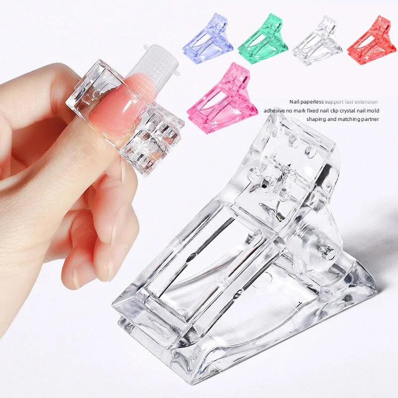 10pcs-Nail-Clip-Transparent-Gel-Quick-Building-Nail-Tips-Clips ...