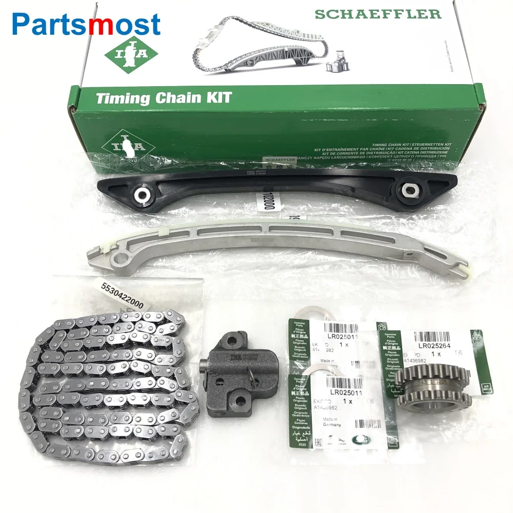 2-0L-16V-Timing-Chain-Guide-arm-Crankshaft-Sprocket-Tensioner-for-Land ...