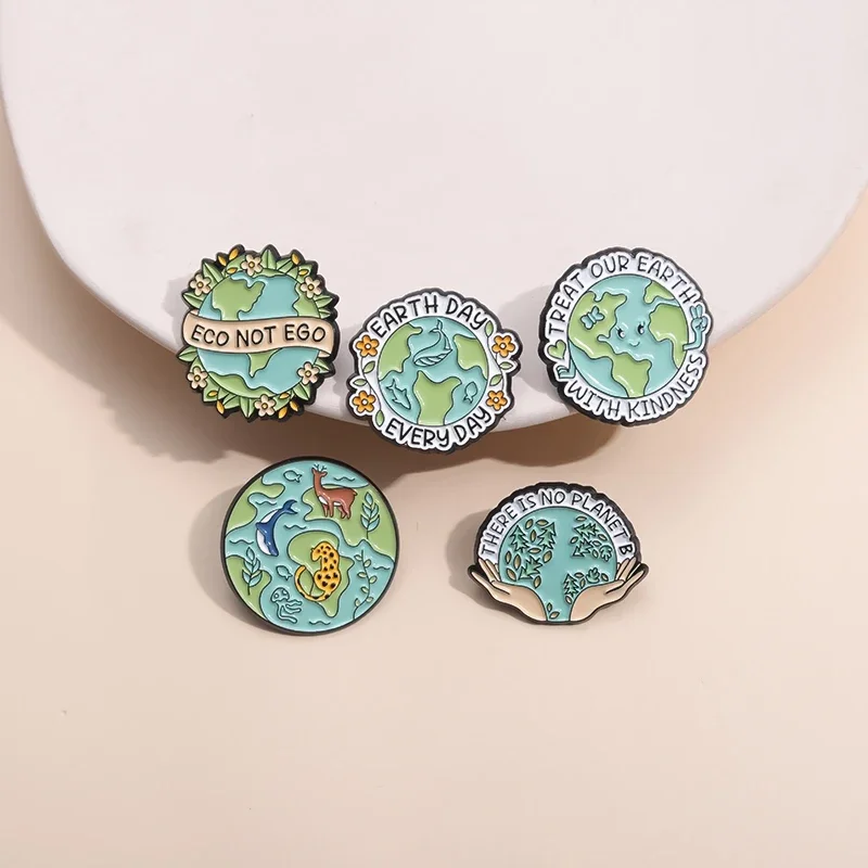 The-Earth-Environment-Enamel-Pins-Caring-For-The-Earth-S-Environment ...
