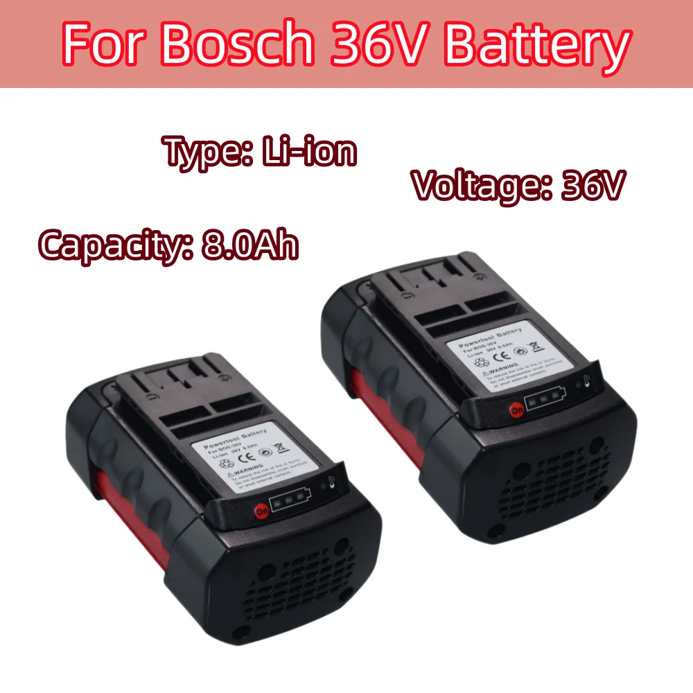 36V-8-0AH-Lithium-Ion-Rechargeable-Battery-for-Bosch-BAT810-BAT840-D ...