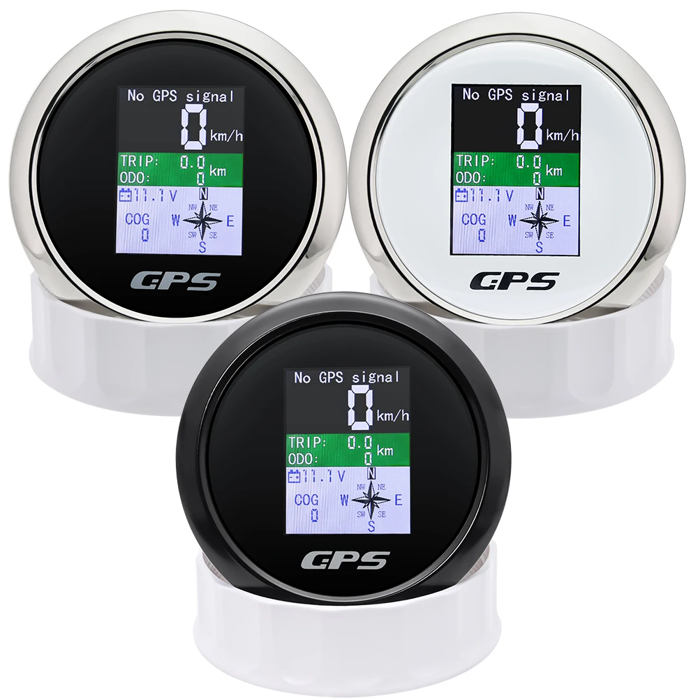 Universal-85mm-Digital-TFT-Screen-GPS-Speedometer-Odometer-With-GPS ...