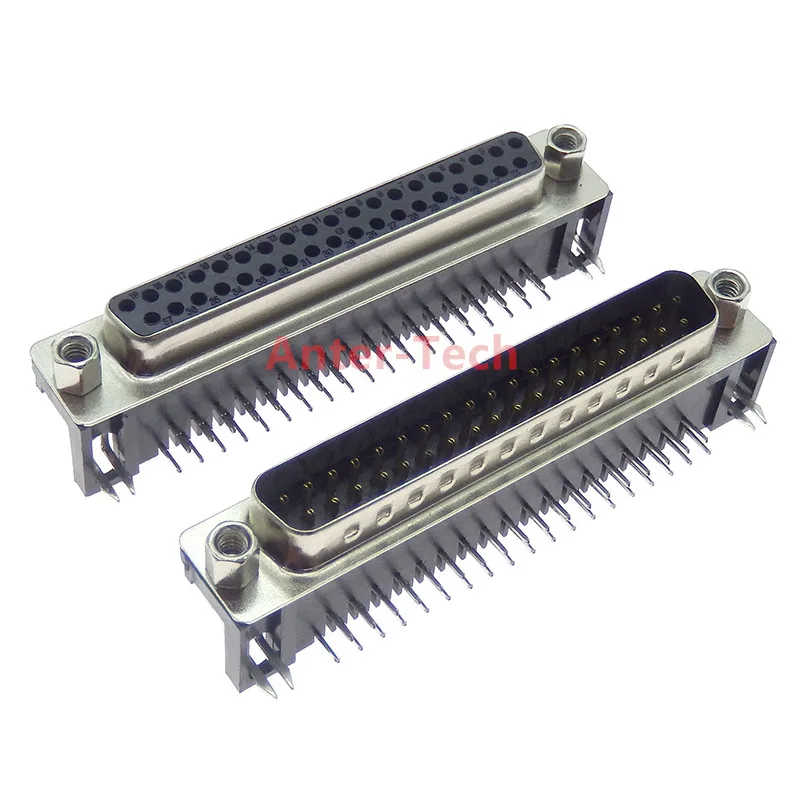 DR37-DB37-D-SUB-Angle-Angled-37-Pin-Female-Male-PCB-Mount-Socket ...