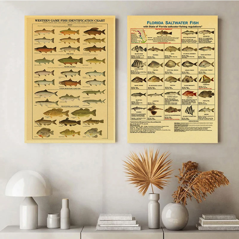 Saltwater Game Fish Art