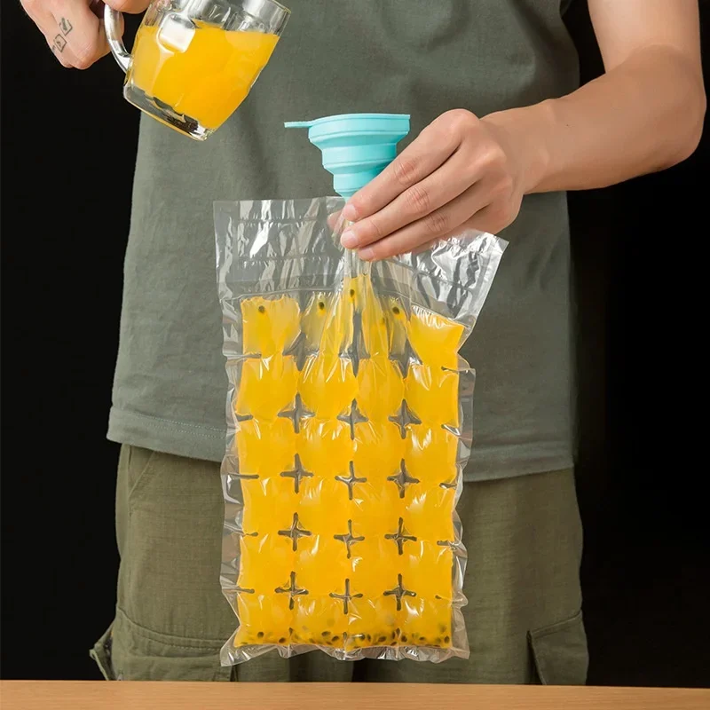 100Pcs-Disposable-Ice-Pouches-Self-Sealing-Ice-Cube-Trays-DIY-Summer ...