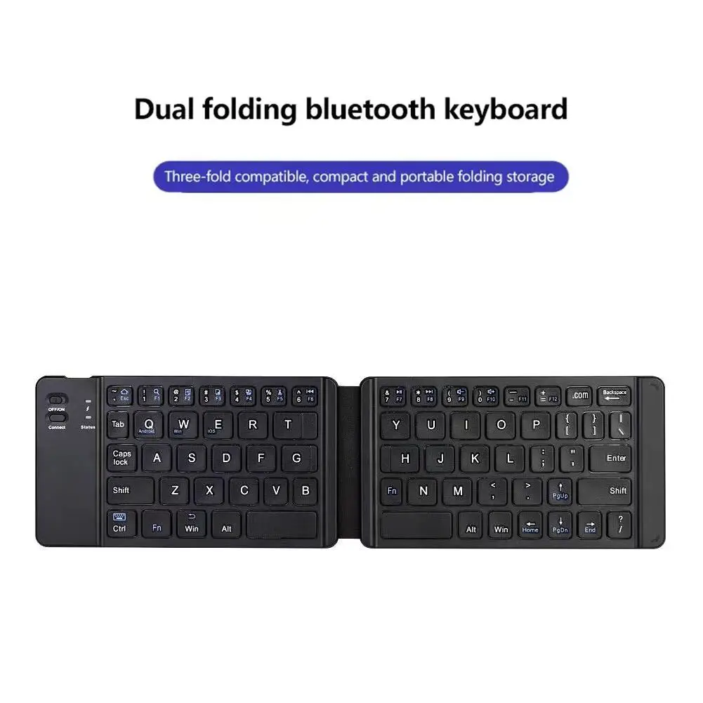 Wireless-Folding-Keyboard-Bt-Foldable-Keyboard-For-Laptop-Tablet-Light ...