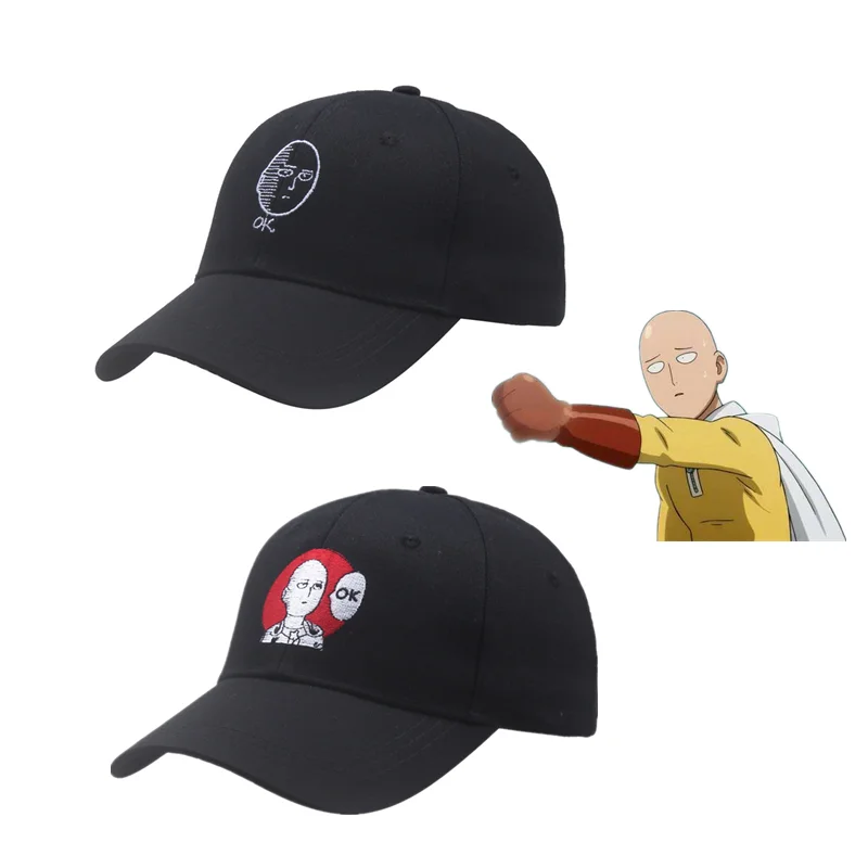 Anime-One-Punch-Man-Saitama-Baseball-Hat-Embroidered-Adjustable-Unisex ...