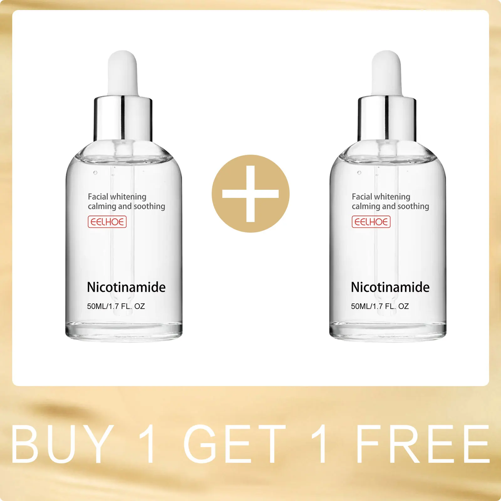 Suero que reduce los poros y elimina la opacidad del rostro Suero hidratante con nicotinamida y ...