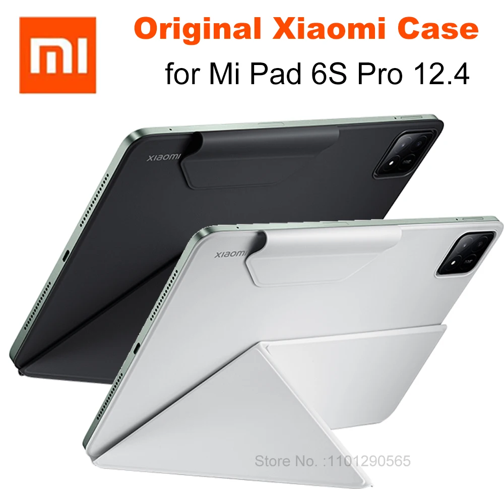 Original-Xiaomi-Pad-6s-Pro-Case-12-4-Folding-Stand-PU-Leather-Magnetic ...