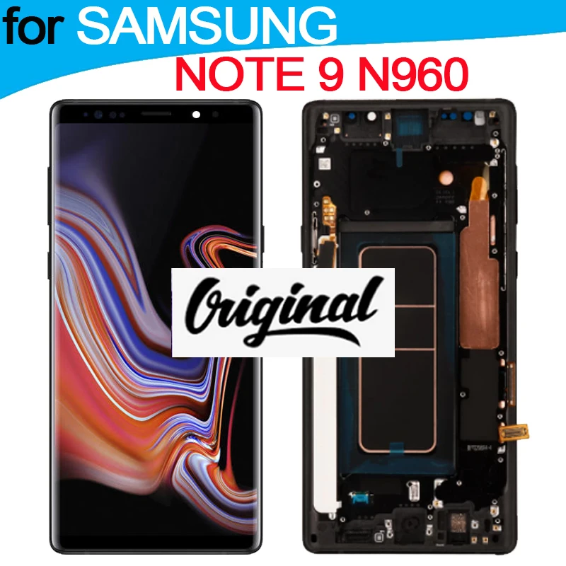 Original For Samsung Galaxy Note 9 Lcd Display Touch Screen Digitizer ...