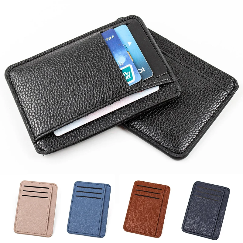 Multi-Card-Slots-Slim-Leather-Card-Holder-Coin-Purse-Bank-Id-Credit ...