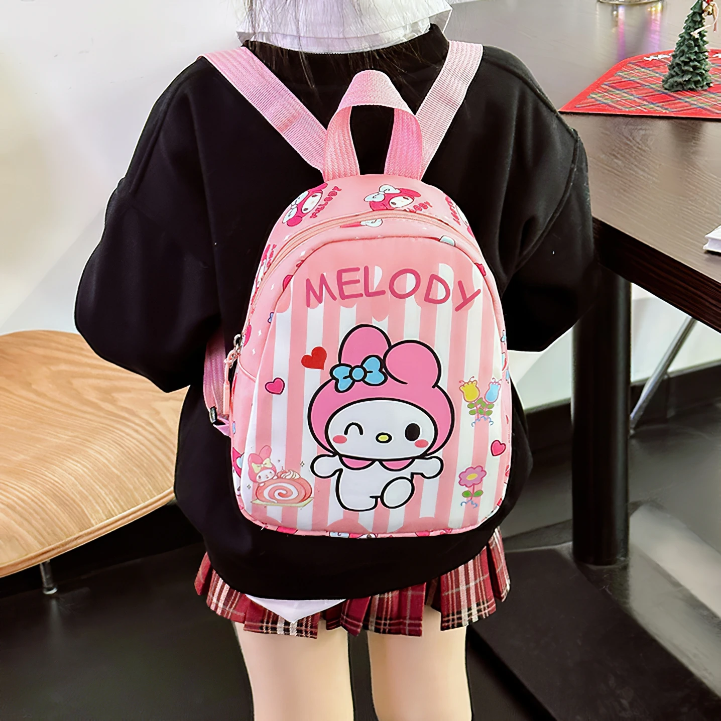 Cute-Sanrio-Hello-Kitty-Cinnamoroll-Schoolbag-Kawaii-My-Melody-Kuromi ...