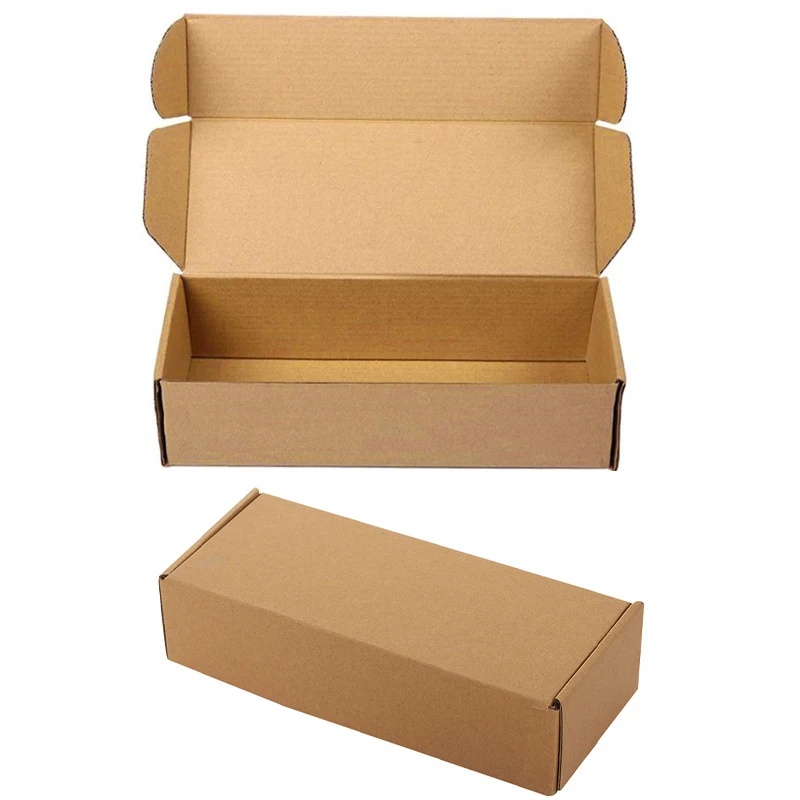 20Pcs-lot-Brown-Corrugated-Paper-Box-Aircraft-Carton-Gift-Packing-Box ...
