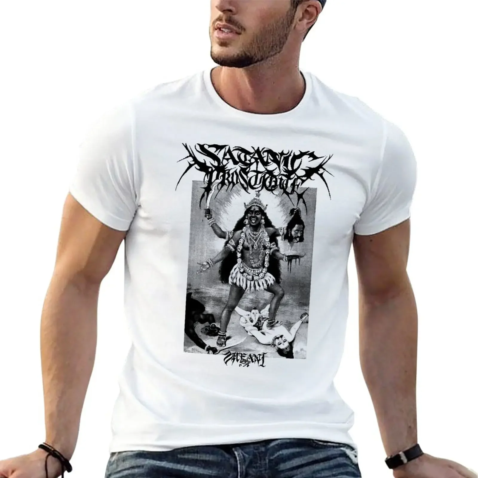 Zheani-Merch-Camiseta-de-algod-n-para-hombre-ropa-vintage-de-talla ...