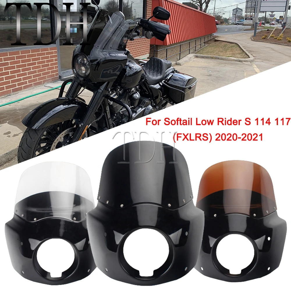 Softail Low Rider Fairing Kit | Windshield Low Rider | Fxlrs Harley ...
