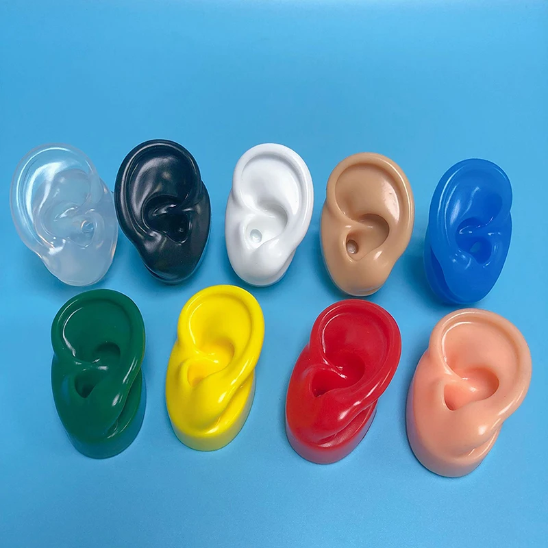 Soft-Silicone-Ear-Model-For-Hearing-Aid-1-1-Human-Ear-Ear-Model ...