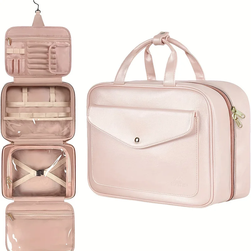 PU-Large-Capacity-Travel-Tote-Cosmetic-Bag-Waterproof-Cosmetic-Bag ...