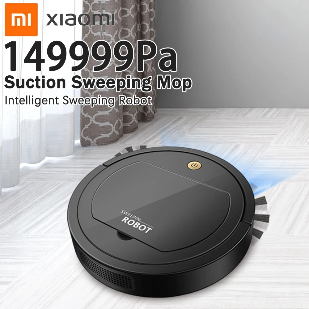 Xiaomi-Mini-Rob-Varrendo-Inteligente-M-quina-de-Varrer-Dom-stico ...