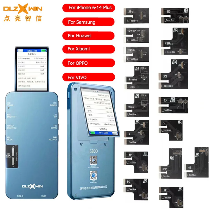 DLZXWIN-TestBox-DL-S800-LCD-Screen-Test-Box-For-iPhone-Samsung-Huawei ...