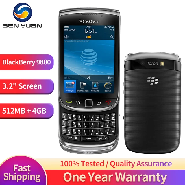 Blackberry Touch Screen With Keyboard