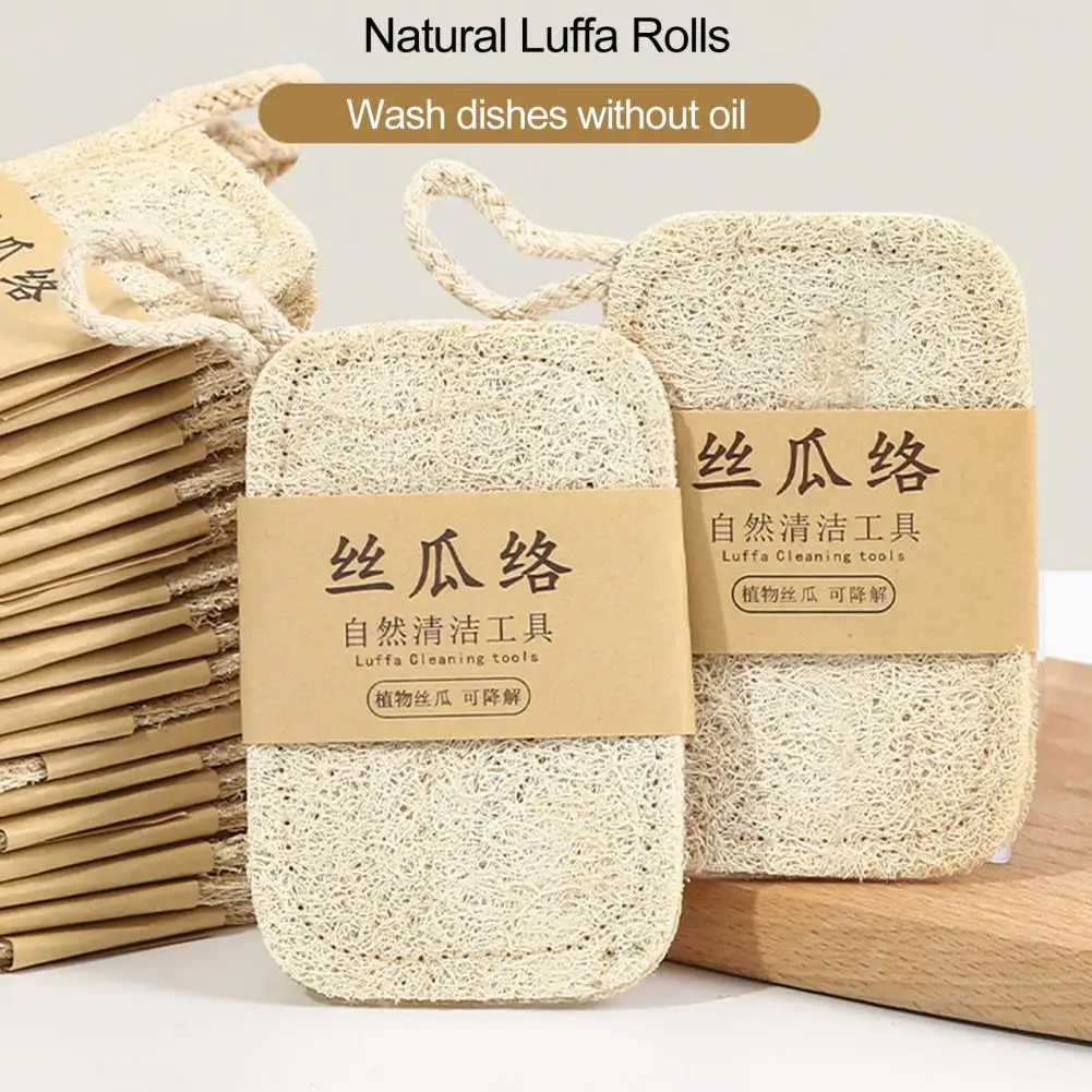 Loofah for Shower Quick Drying Loofah Natural Luffa Dish Washing Cloth ...