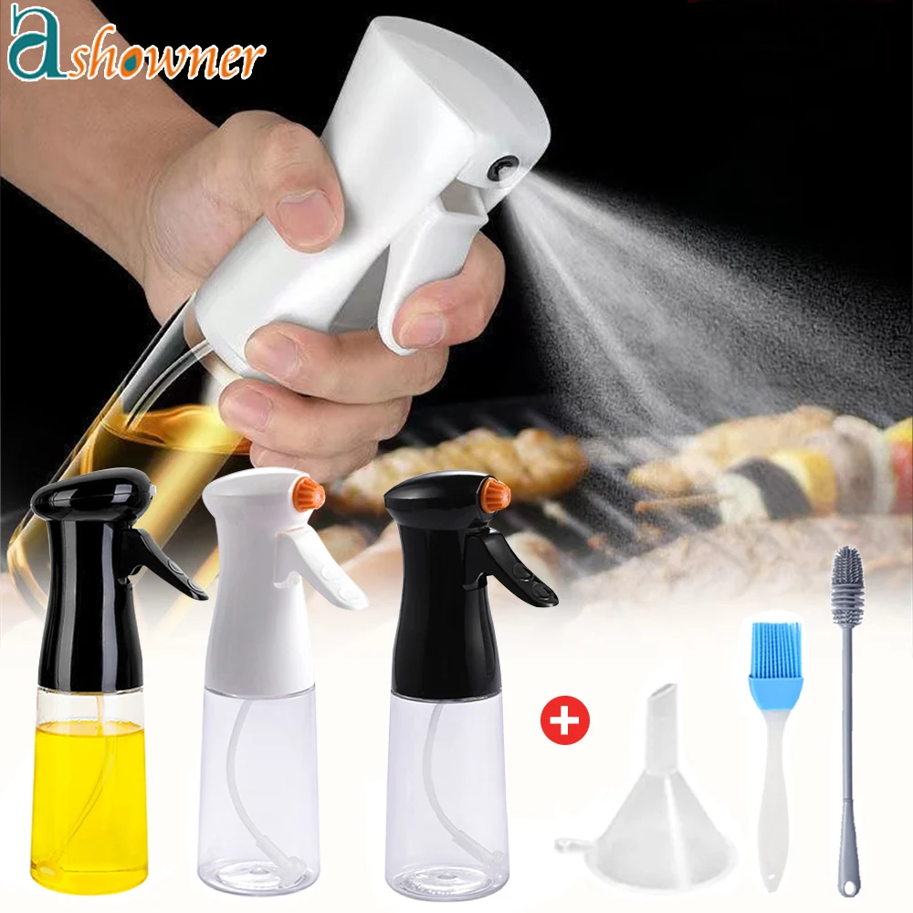 210ML-Oil-Bottle-Kitchen-Oil-Spray-Bottle-Cooking-Baking-Vinegar-Mist ...
