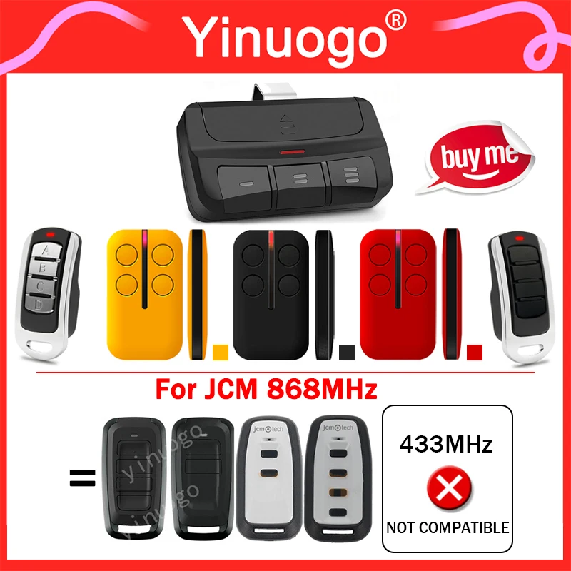 Para-JCM-GO2-GO4-GO-EVO2-GO-EVO4-GO-PRO2-GO-PRO4-Control-remoto-Garaje ...