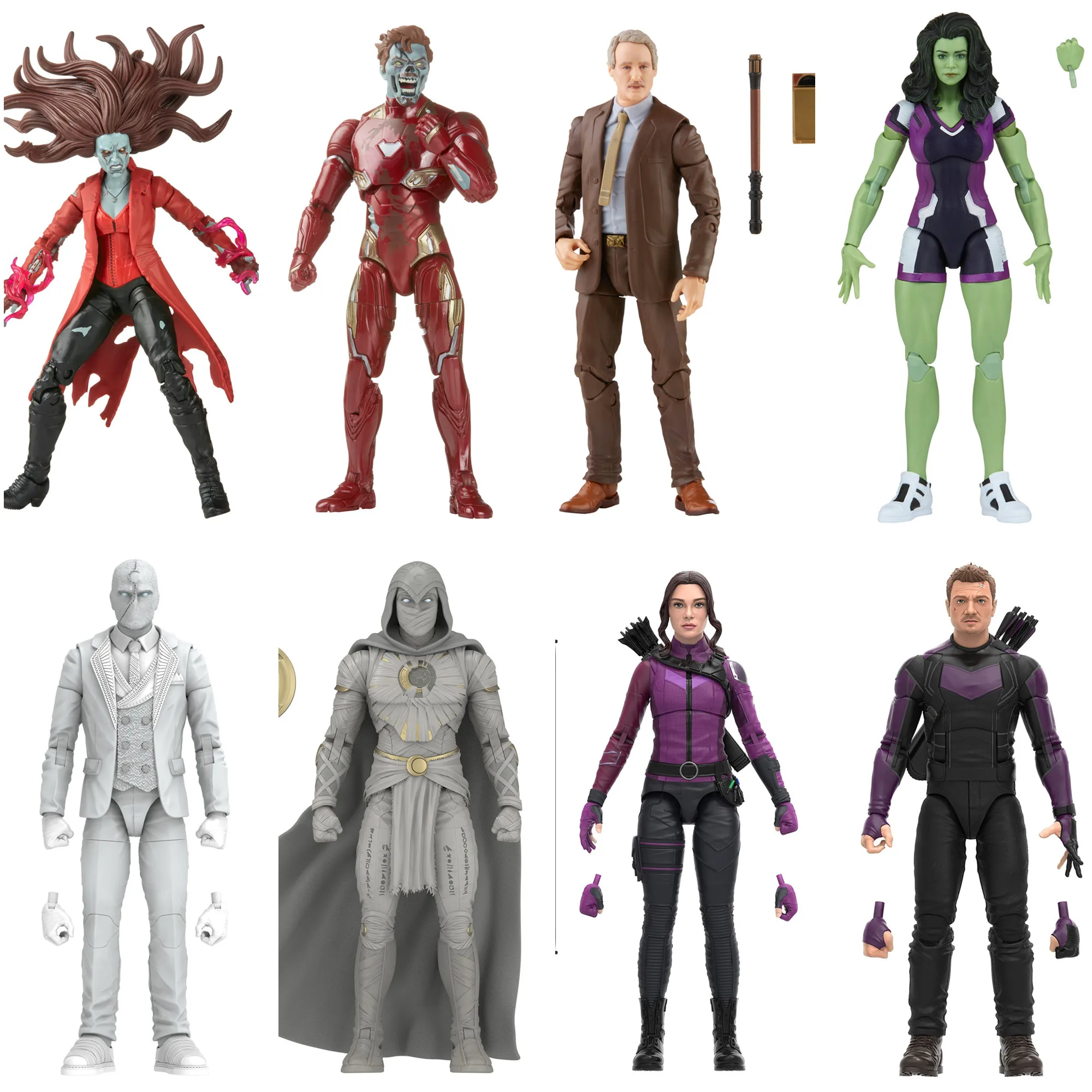 Marvel Legends 디즈니 + TV Series 6 "액션 피규어 Loki Mobius Moon Knight Lady ...