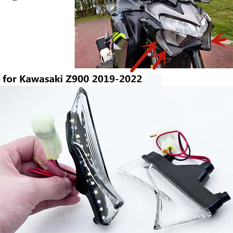 Artudatech-LED-Front-Daytime-Running-Lights-Headlight-for-KAWASAKI-Z900 ...