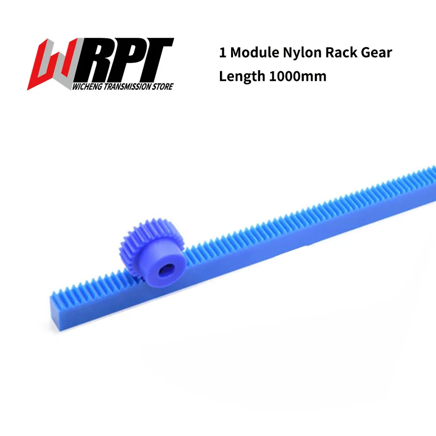 1-Set-Nylon-Straight-Rack-1-0-Mold-Length-1000mm-And-Nylon-Spur-Gear-1 ...