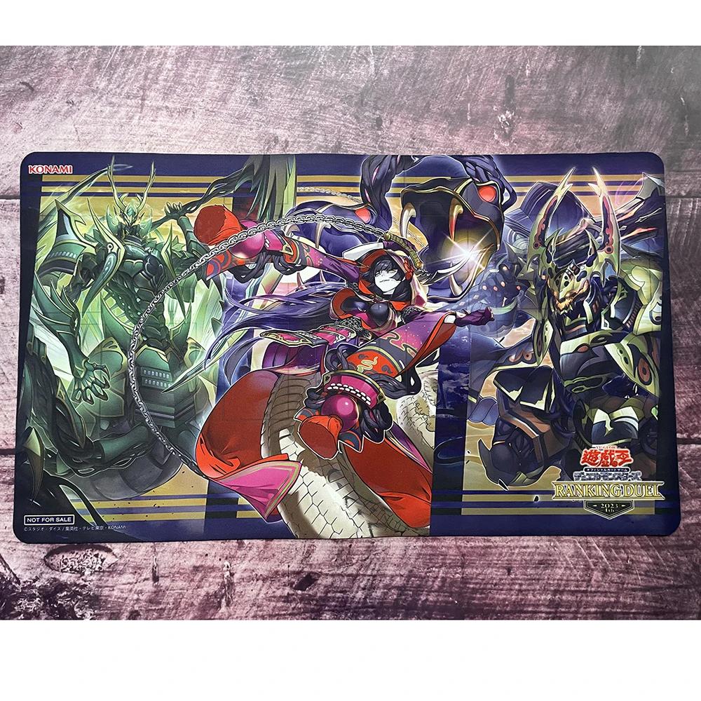 YuGiOh-Raika-no-Kusarigami-Oogaminushi-Daiouga-Playmat-Card-Pad-YGO-Mat ...